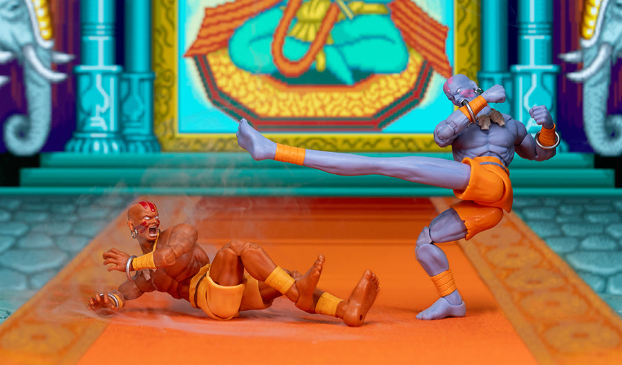 Buy Ultra Street Fighter II Dhalsim 1/12 Scale Action Figure Deluxe ...