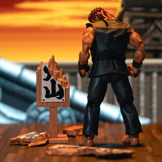 Ultra Street Fighter II Evil Ryu 1/12 Scale Action Figure Deluxe Set ...