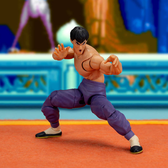 Buy Ultra Street Fighter II Fei Long 1/12 Scale Action Figure Deluxe ...
