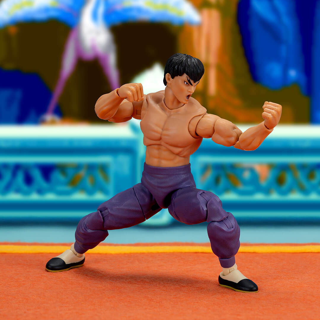 Buy Ultra Street Fighter II Fei Long 1/12 Scale Action Figure Deluxe ...