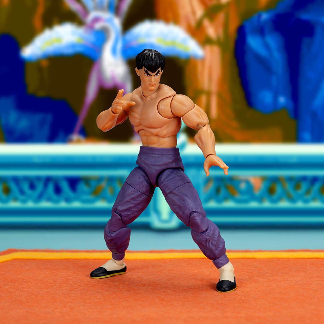 Ultra Street Fighter II Fei Long 1/12 Scale Action Figure Deluxe Playe ...