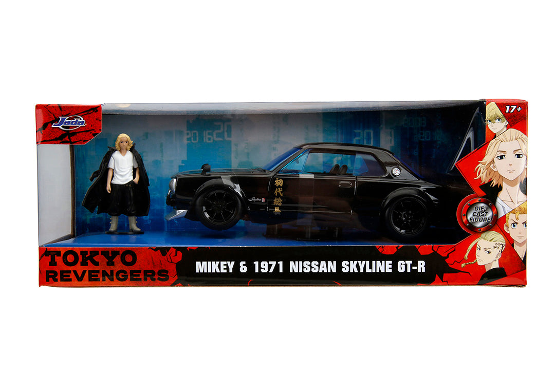 Buy Tokyo Revengers, Mikey & 1971 Nissan Skyline GT-R, 1:24 Scale ...