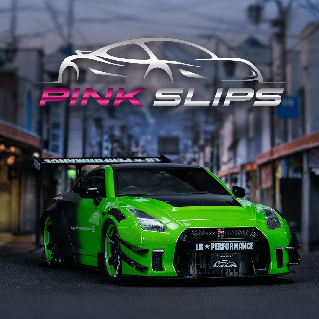 Buy Pink Slips Nissan GT-R (R35) Liberty Walk, 1:18 Scale Vehicle (Wave ...
