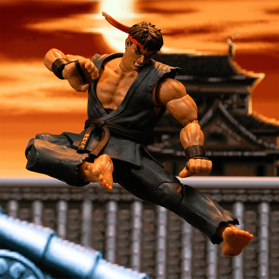 Buy Ultra Street Fighter II Evil Ryu 1/12 Scale Action Figure Deluxe Set (Exclusive) online ...