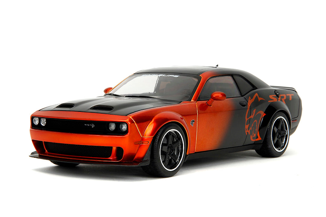 Buy Pink Slips 2015 Dodge Challenger SRT Hellcat, 1:18 Scale Vehicle ...
