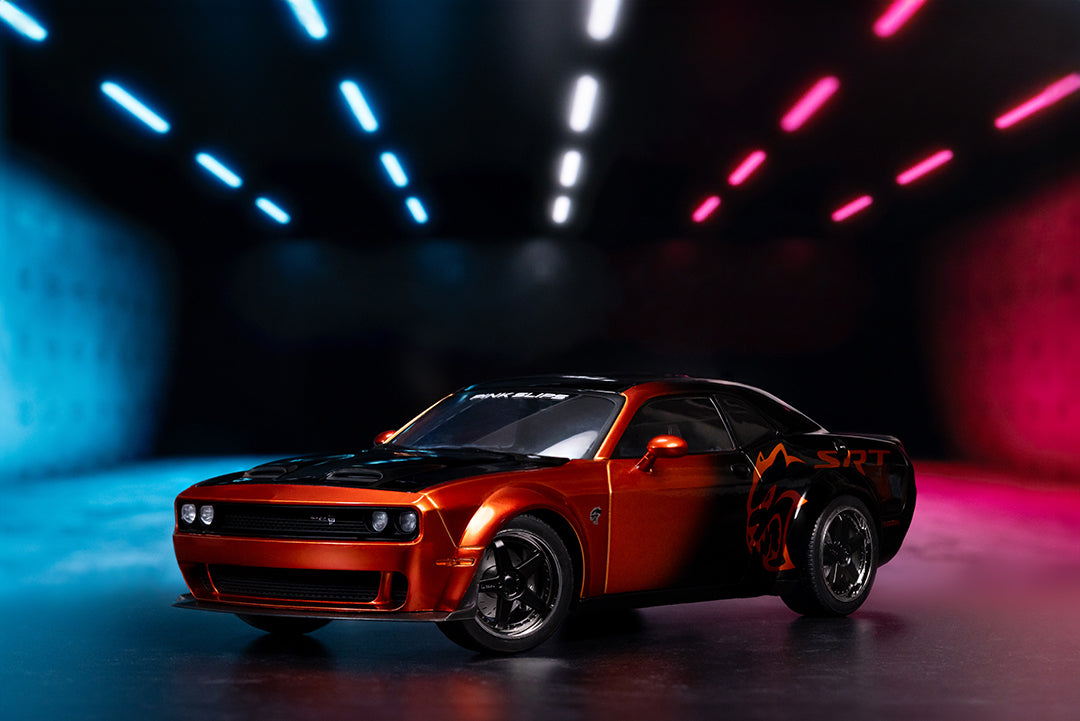 Buy Pink Slips 2015 Dodge Challenger SRT Hellcat, 1:18 Scale Vehicle ...